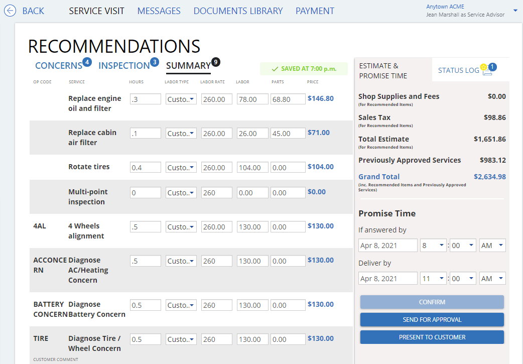 Communicating Inspection Results with Digital MPI