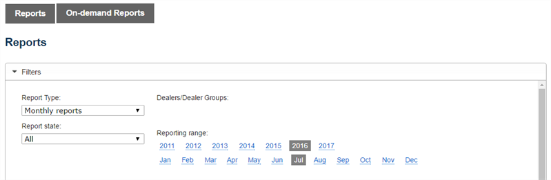 Technician Inspection reports