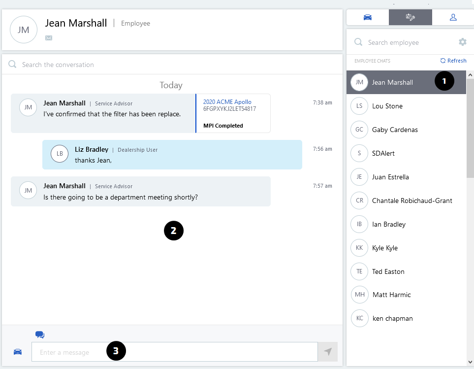 Employee Chat