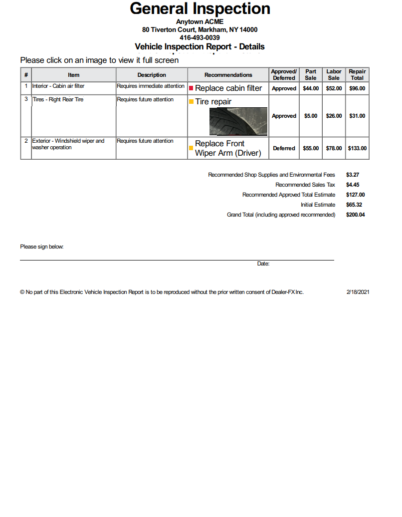 Generating the MPI report