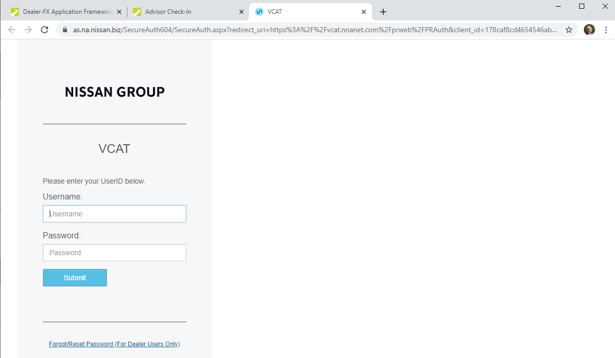 Release Notes Launching VCAT for NNA Warranty pre-approval